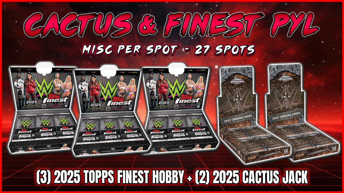 RGL #4688 - WWE Finest & Cactus Pick Your Letter (First Name) (10/14/2 ...