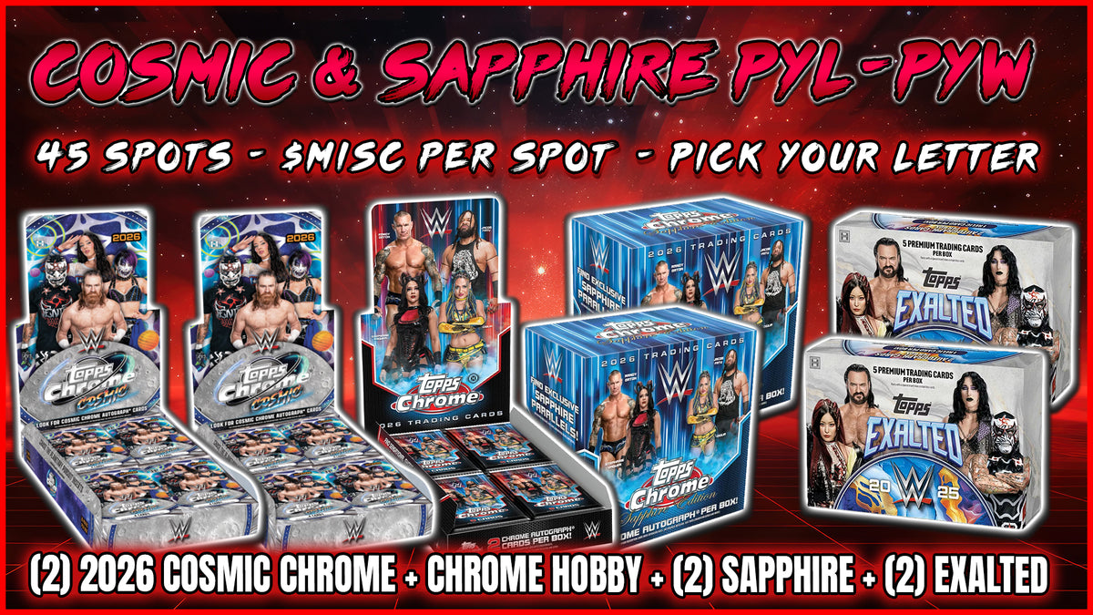 RGL #5561 - Cosmic & Sapphire PYL/PYW (Pick Your Wrestler/Letter) (Fir ...