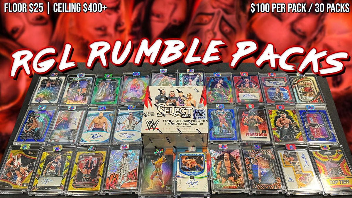 RGL #2542 - RGL's WWE Rumble Packs (Floor $25 Ceiling $400+) (Breaking ...