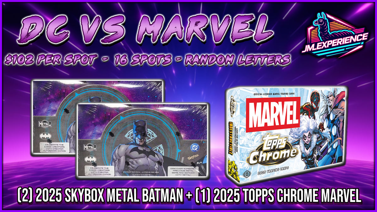 JML #802 - DC vs Marvel 3 Box (Random Letters) (12/11/25) – RunGoodLife