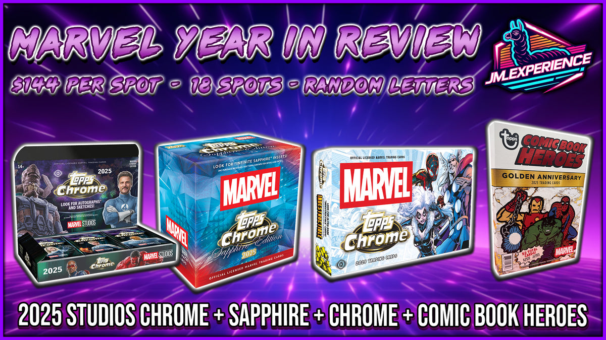 JML #824 - Marvel Year In Review (Random Letters) (1/1/26) – RunGoodLife